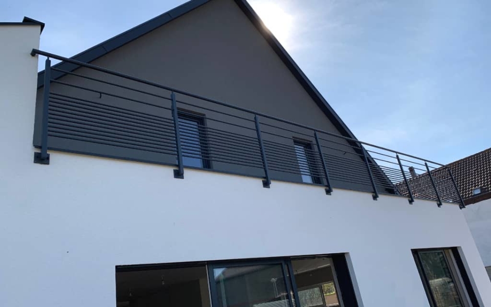 Garde-corps modernes Alu - Société Alu Décor à Bischwiller (67)